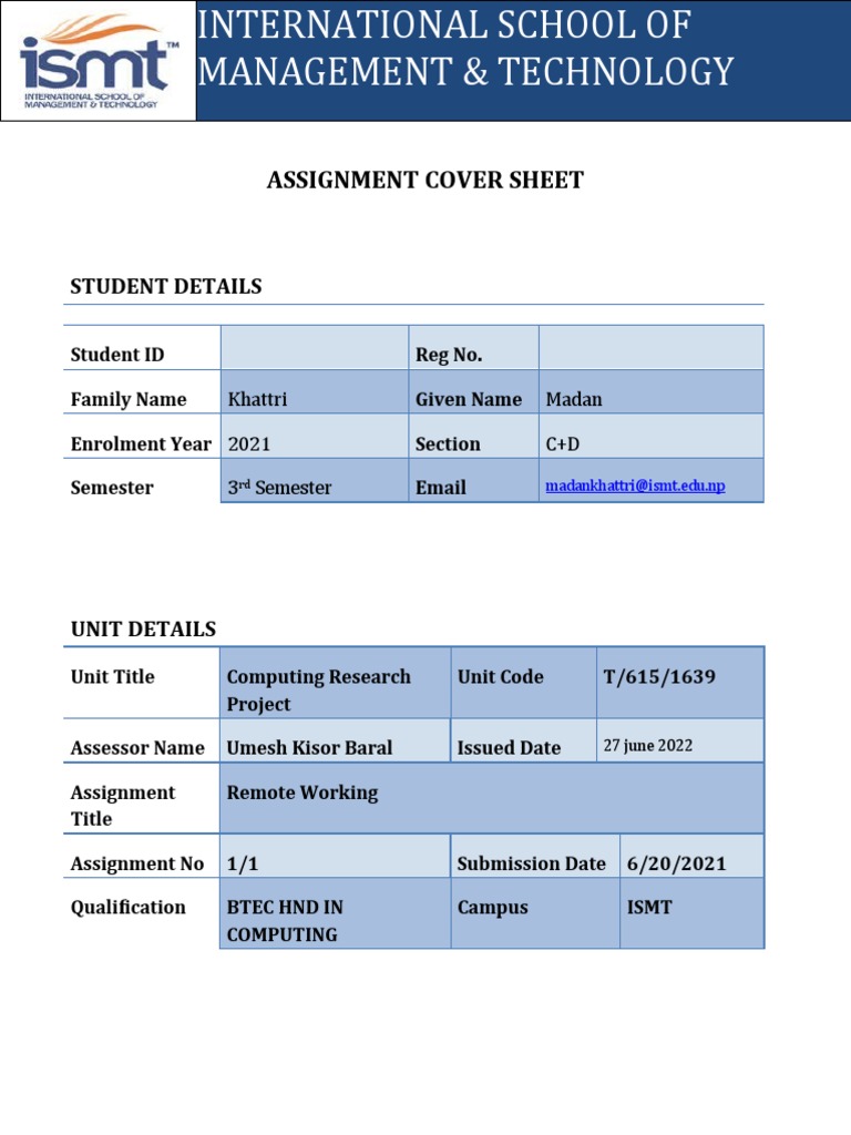 Computing - Research - Project Madan | PDF | Methodology | Quantitative ...