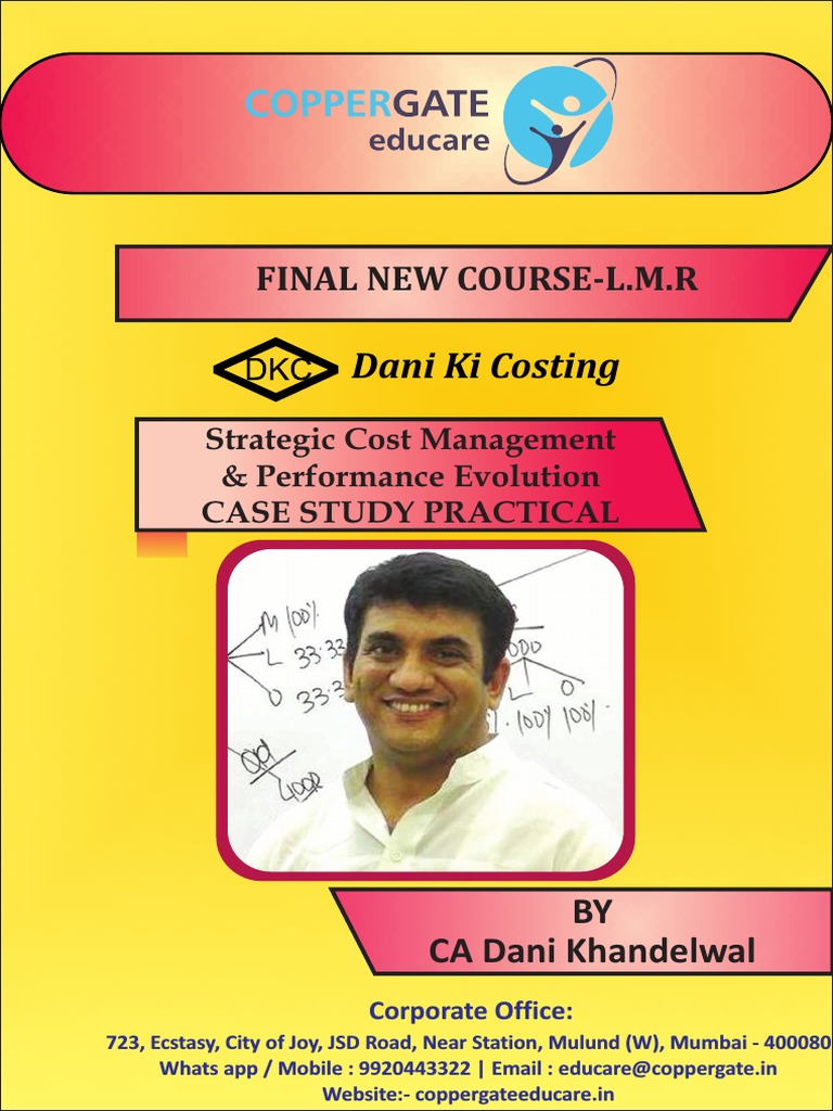 SCM & PE Theory Book by Dani Sir PDF | PDF | Lean Manufacturing ...