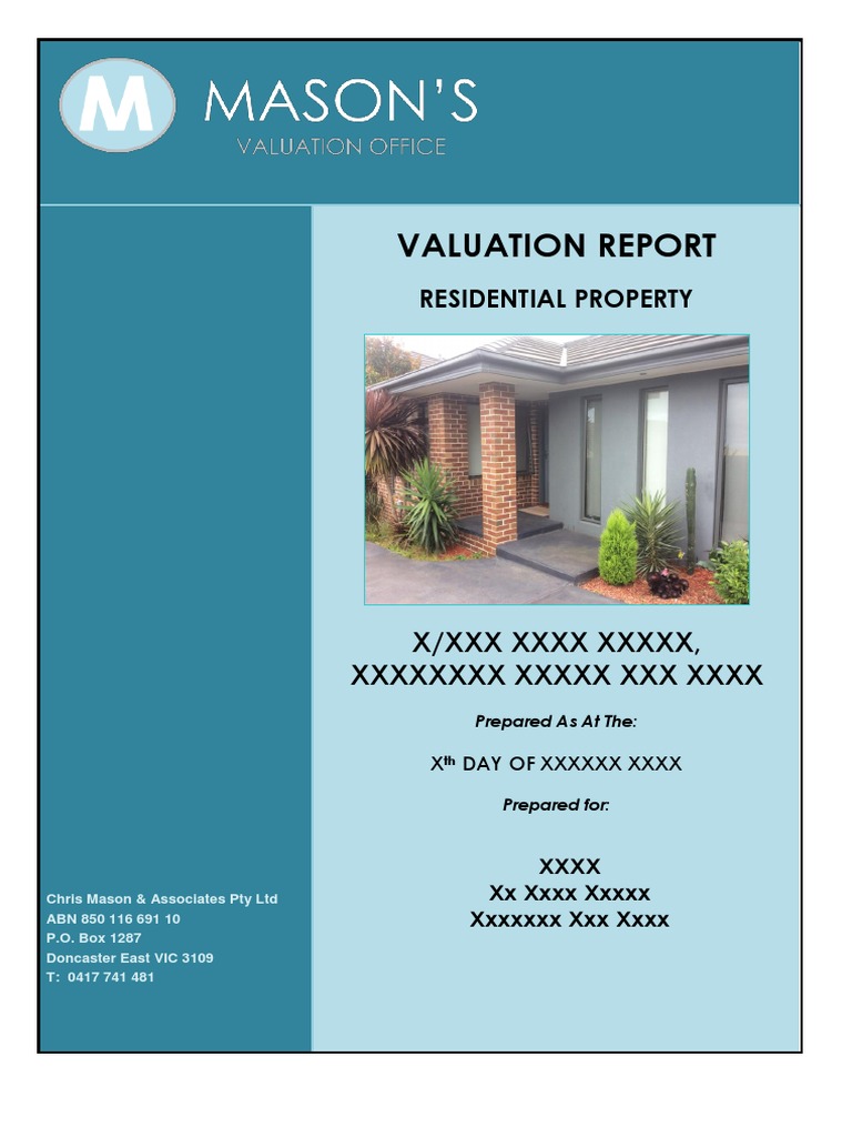 Ref Valuation Report | PDF | Real Estate Appraisal | Bathroom