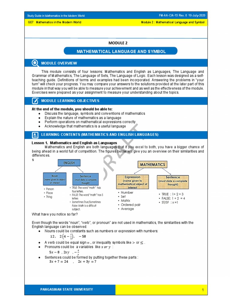 Module 2 Pdf Set Mathematics If And Only If