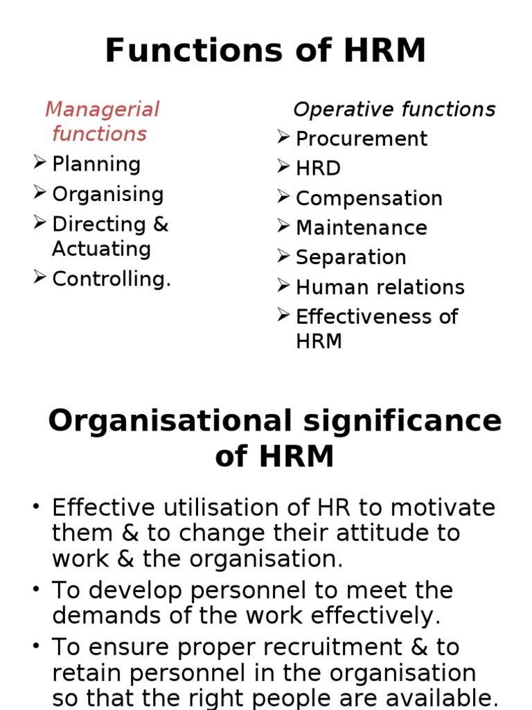 Development of HRM Concept | PDF | Human Resource Management | Employment