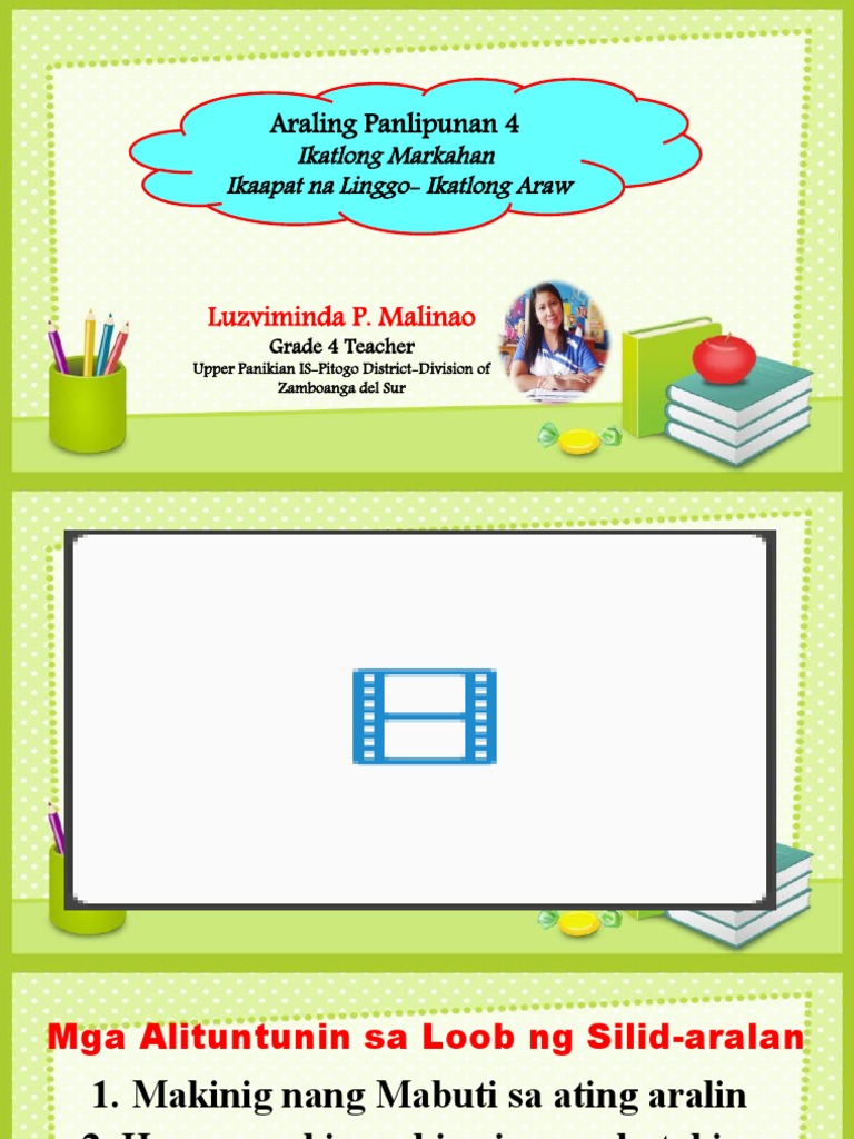 Aral Pan 4-Q3-W4-D3 COT | PDF