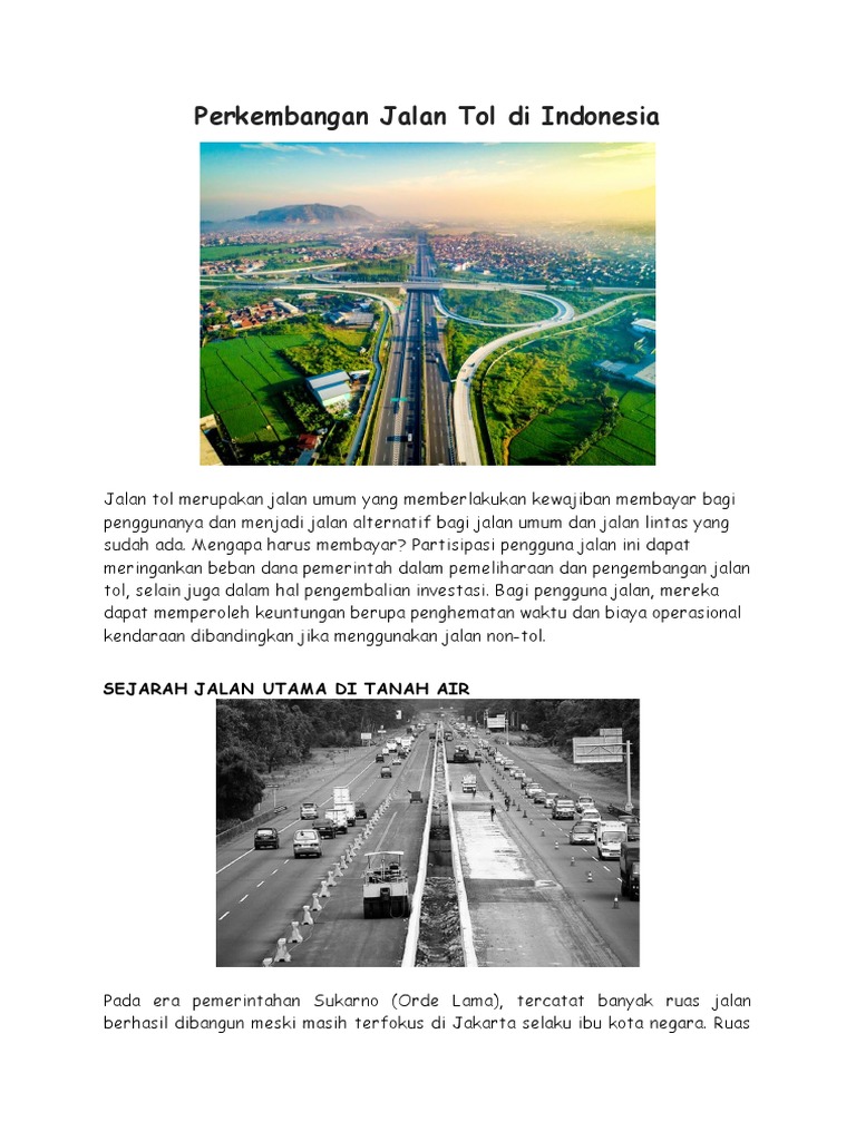 Jalan Tol | PDF