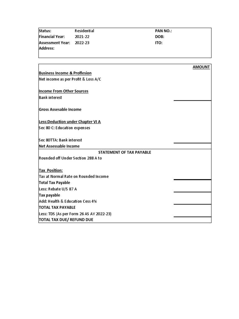 Computation (Format 2) | PDF | Law