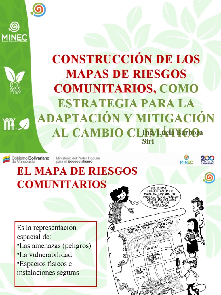 Barboza Lucia Mapa de Riesgos Comunitarios | Descargar gratis PDF | Riesgo