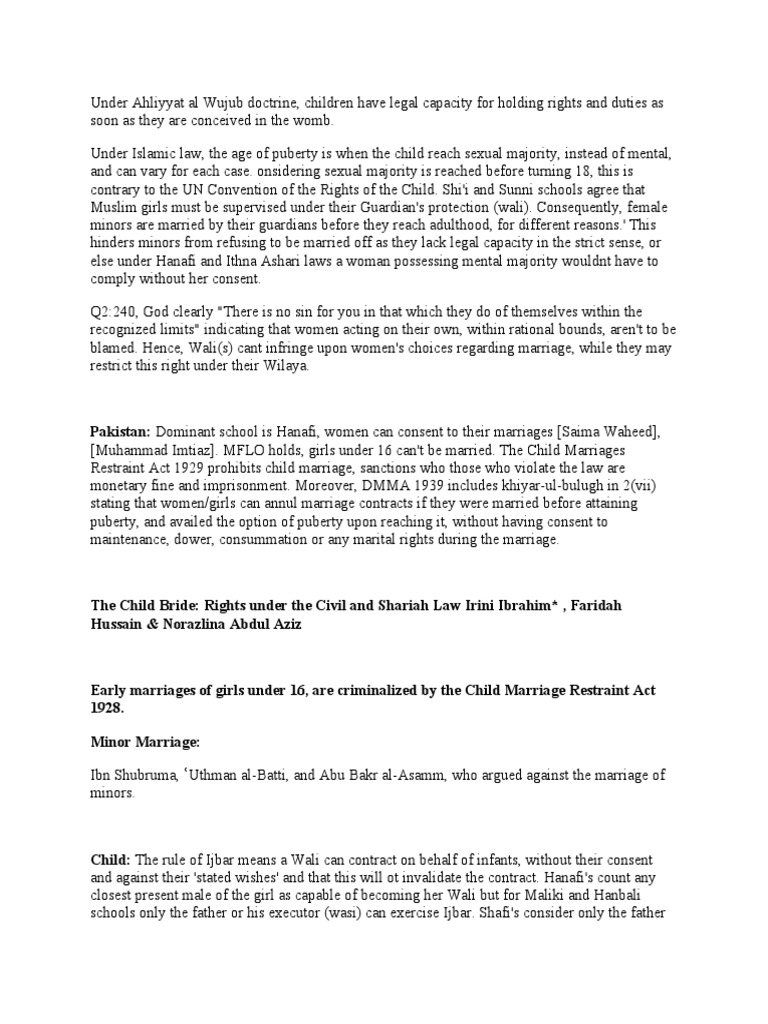 Child Marriage (.Edited | PDF | Marriage | Child Marriage