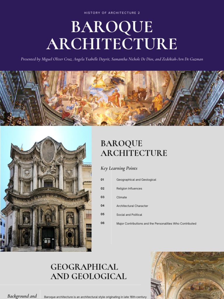 Baroque Architecture Overview | PDF | Baroque