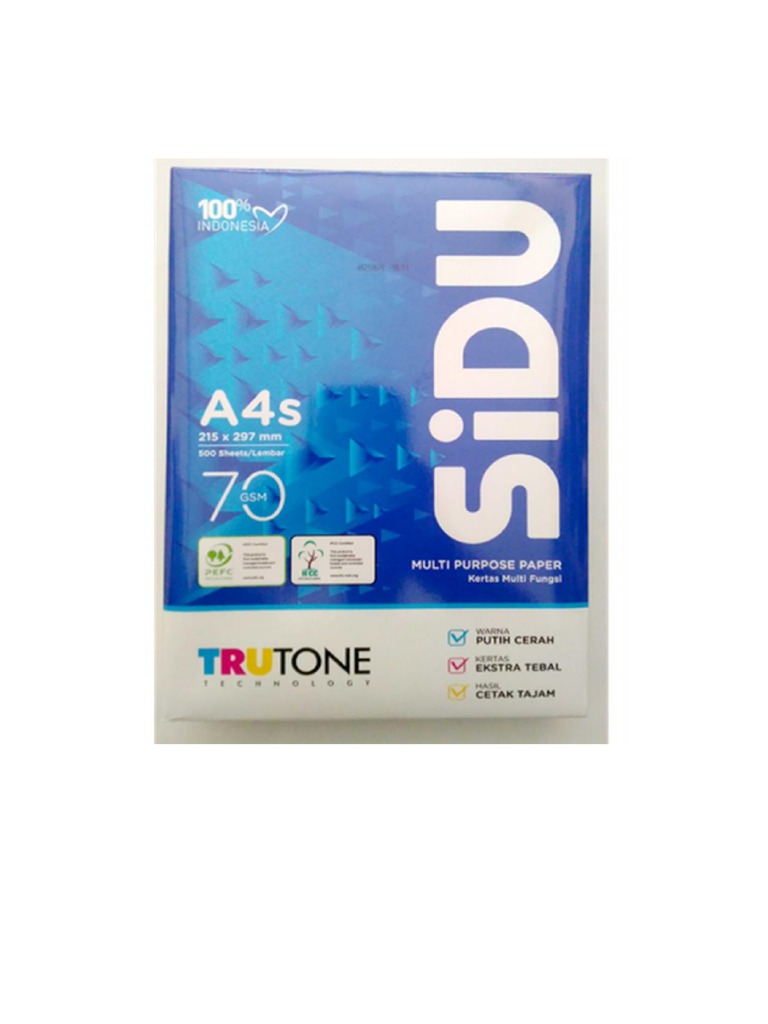 Kertas A4 S Sidu | PDF
