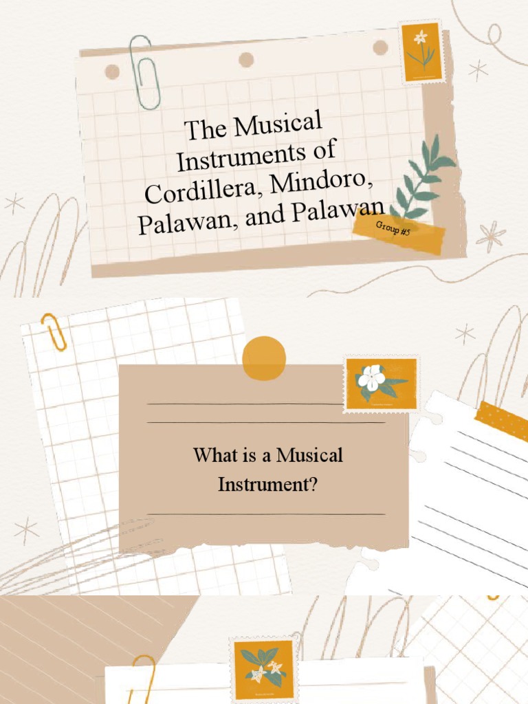 Music 7 q2 Musical Instruments of Cordillera, Mindoro, Palawan and ...