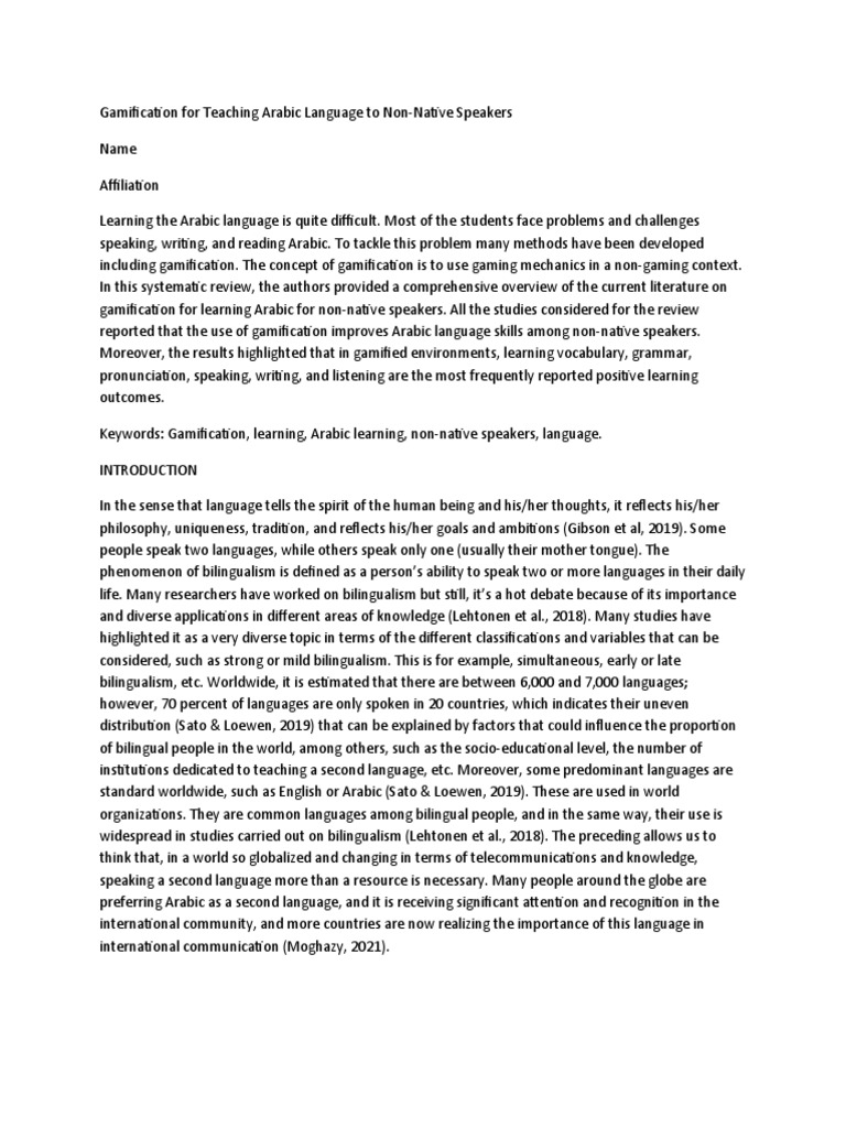 Gamification fo-WPS Office | PDF | Multilingualism | Foreign Language