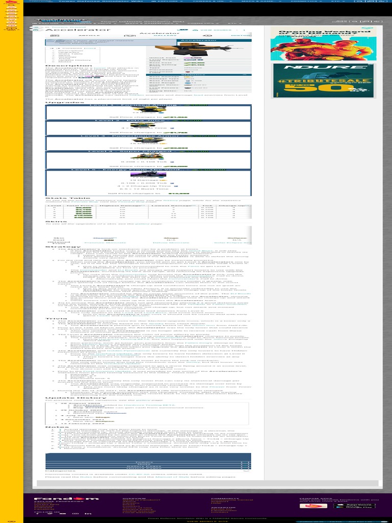Accelerator Tower Defense Simulator Wiki Fand PDF | PDF | Particle Accelerator