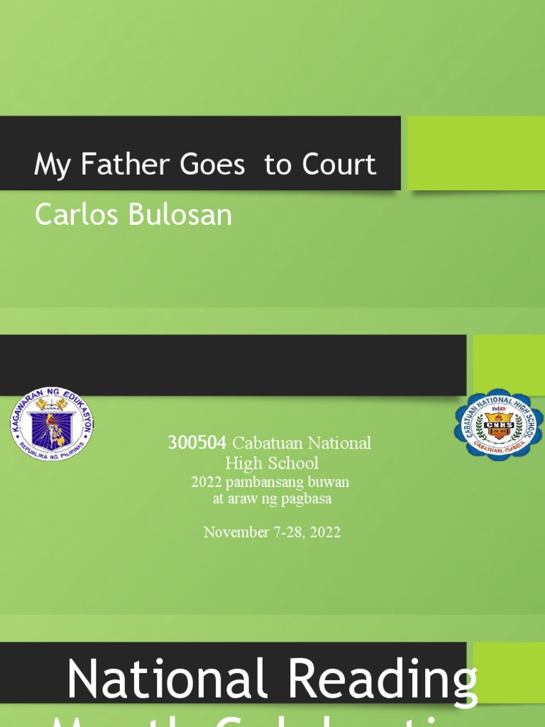 Analyzing "My Father Goes to Court" | PDF | Narration | Plot (Narrative)