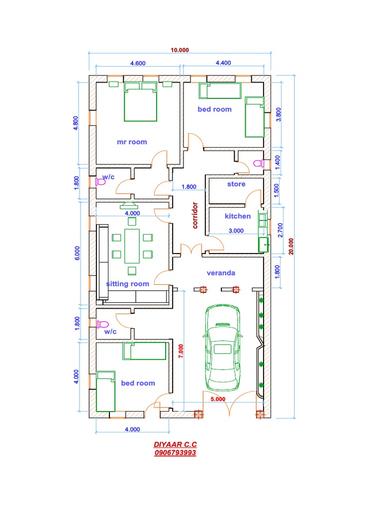 Villa 10X20M PDF | PDF