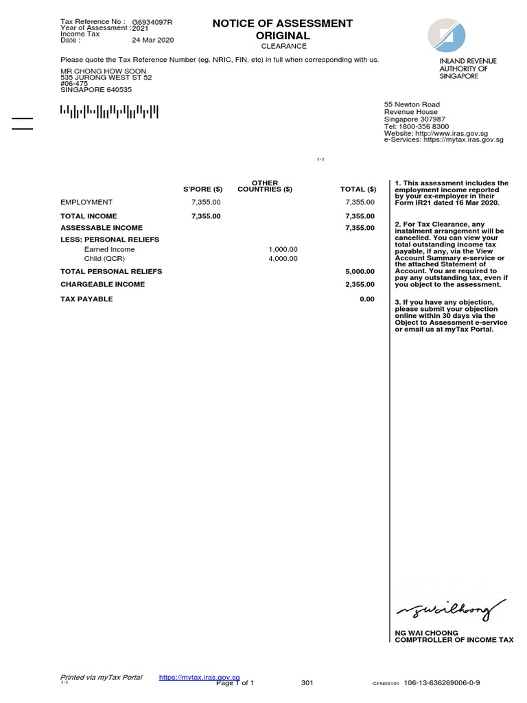 Noa-Iit Ob25202003170642261sf PDF | PDF | Taxes | Money