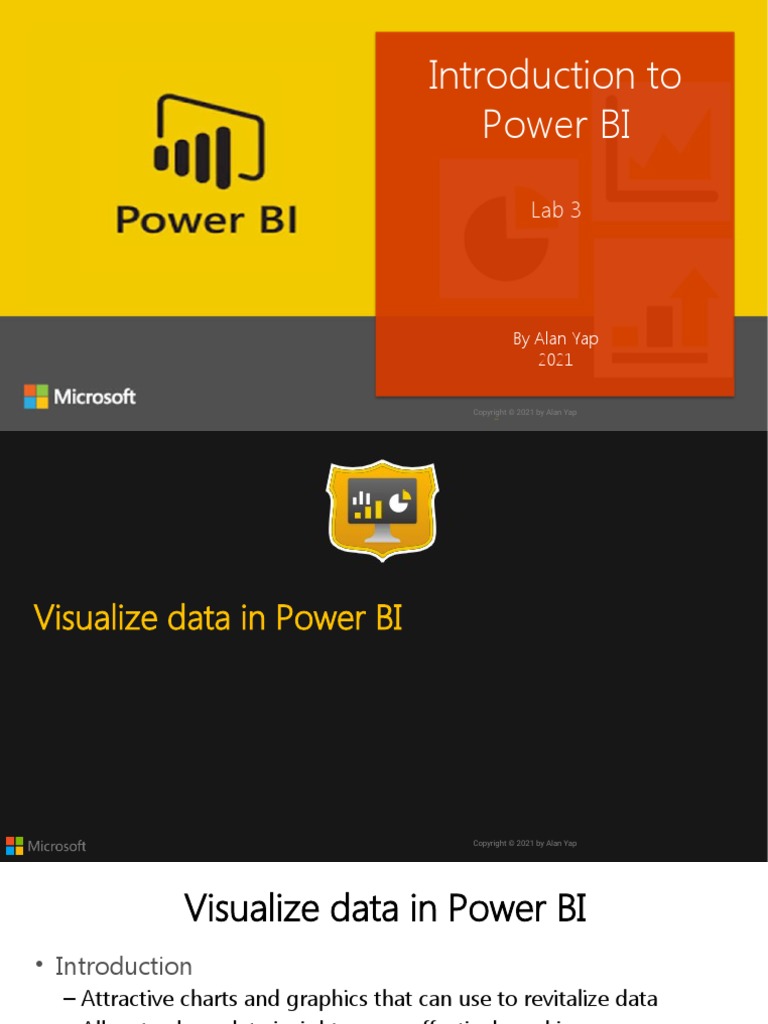 Lab 3 - Visualize Data in Power BI | PDF | Computer Science ...