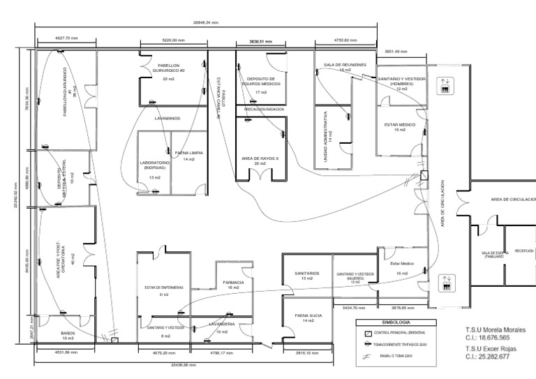 PLANO-QUIROFANO - TOMA 220V Morela y Excer | PDF