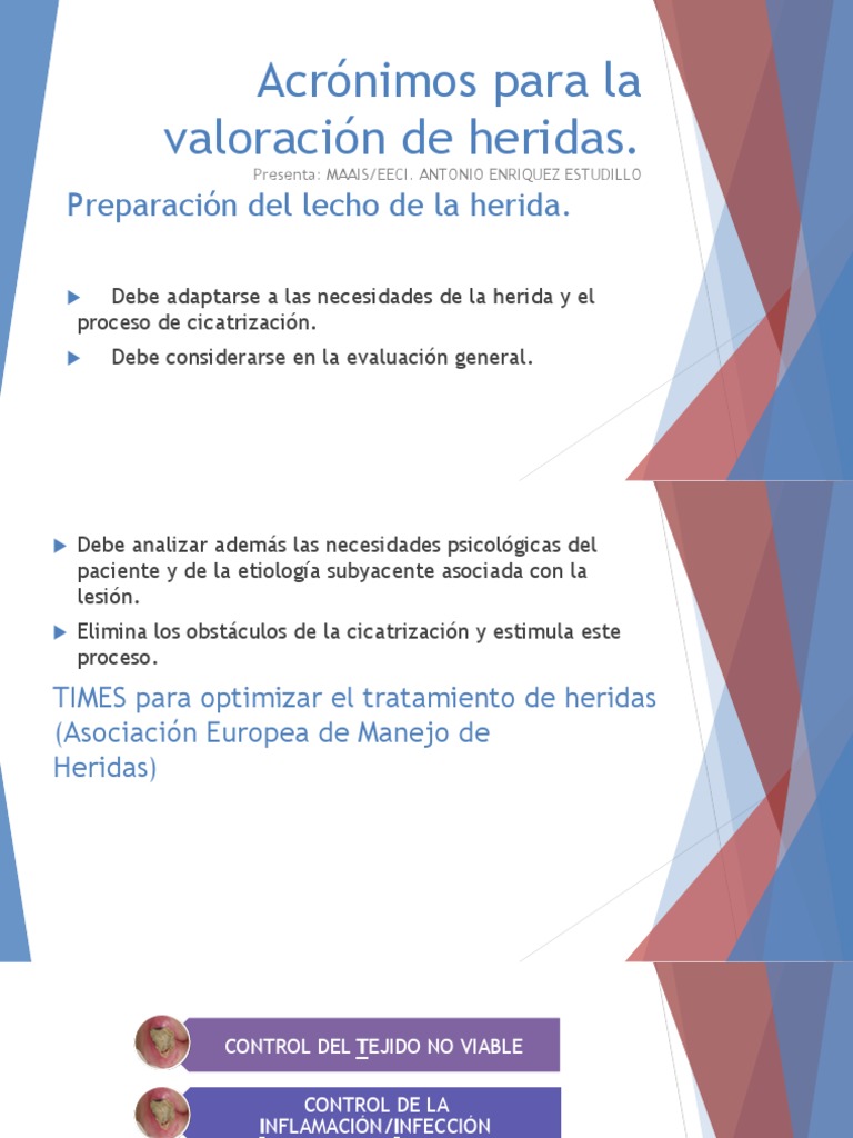 Acronimo HX | PDF | Herida | Cicatrización de la herida
