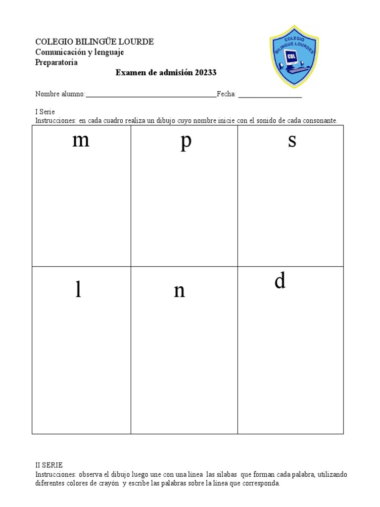 Examen de Admisión Preparatoria 2023 | PDF