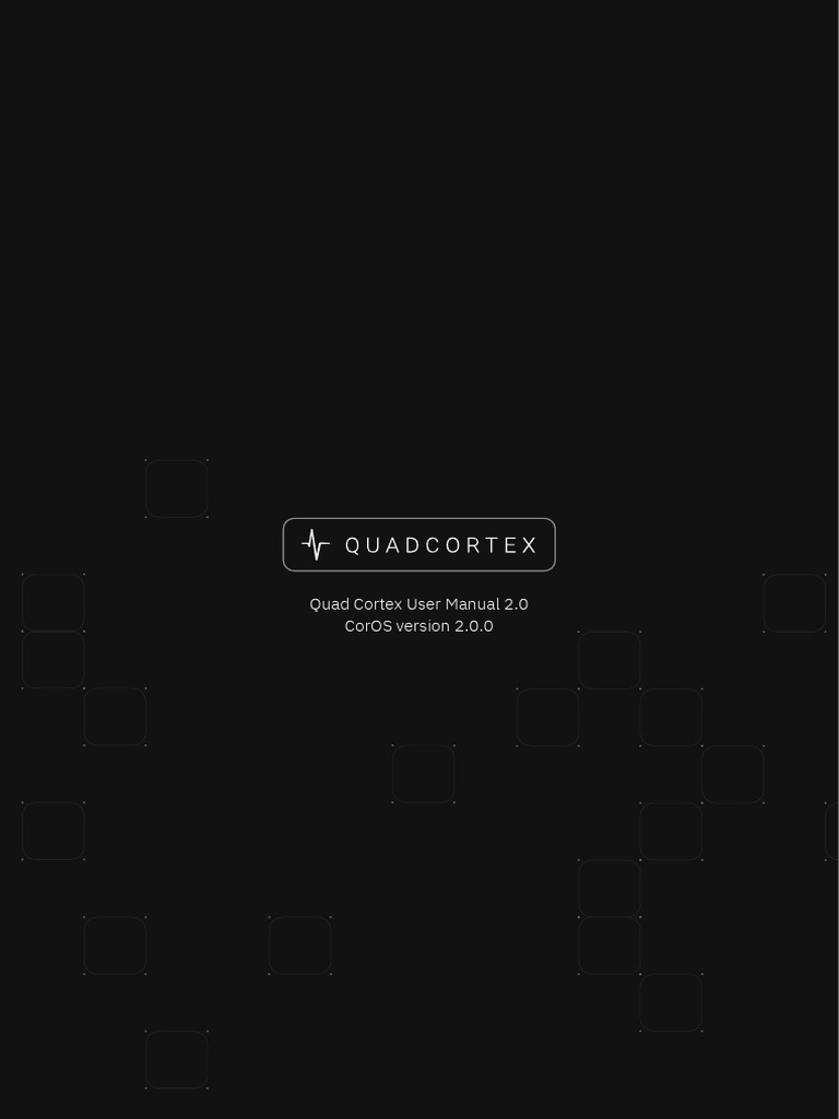 Quad Cortex PDF | Download Free PDF | Central Processing Unit | Parameter (Computer Programming)