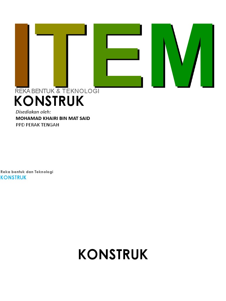 Konstruk Edit | PDF