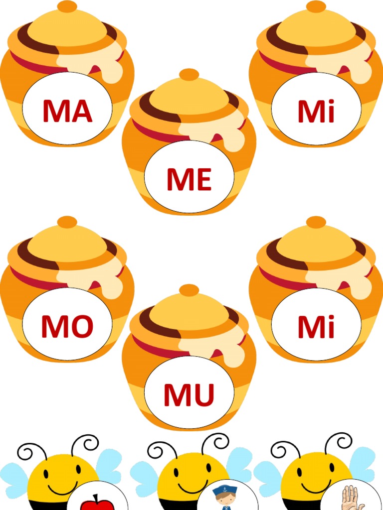 Ma Me Mi Mo Mu Fichas | PDF