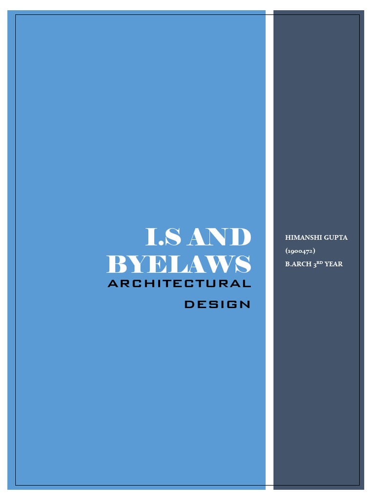 Himanshi Gupta - Byelaws PDF | PDF | Stairs | Building
