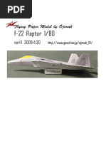 Sukhoi Su 57 Papercraft | PDF