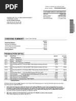 HUNTINGTON NATIONAL BANK Statement | PDF | Debits And Credits | Service ...