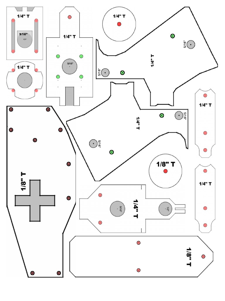 Plus Bow Templates For Engineering Projects | PDF
