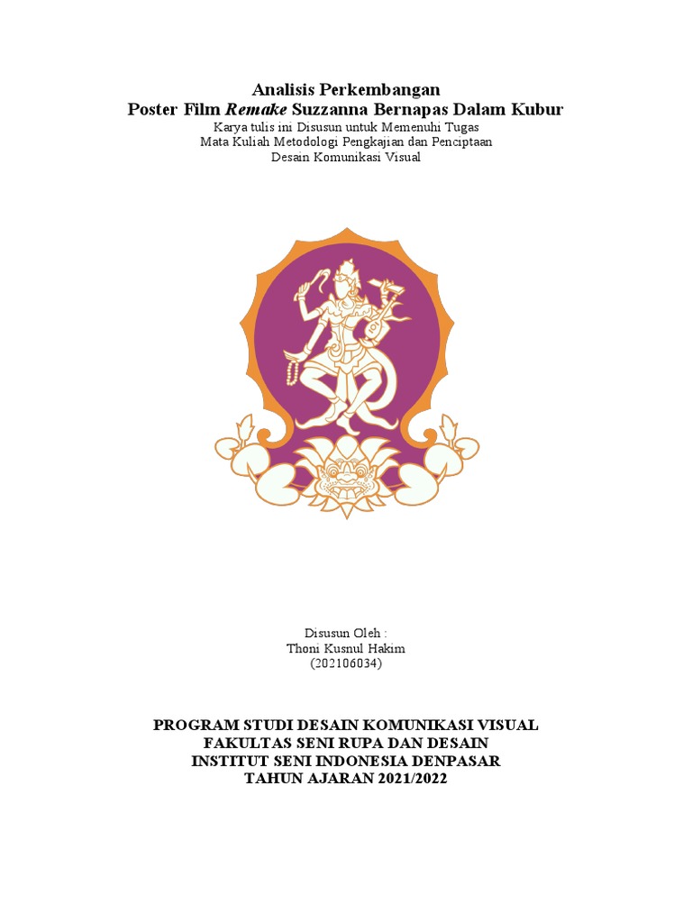 Metode Penelitian Poster Film | PDF