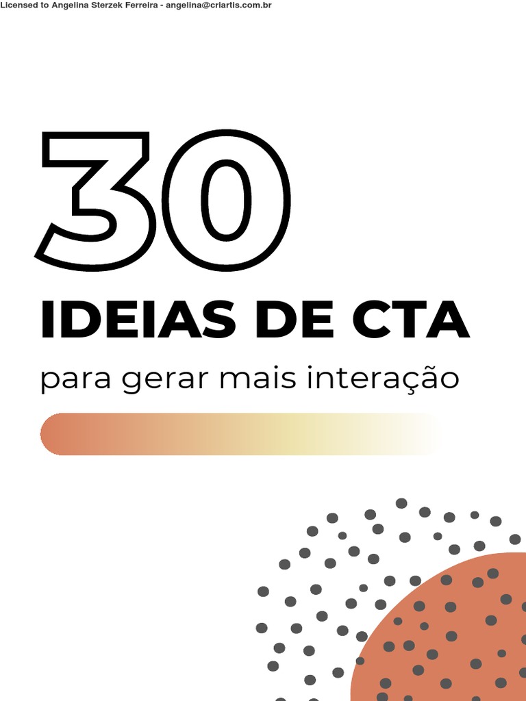 30 Ideias de CTA | PDF