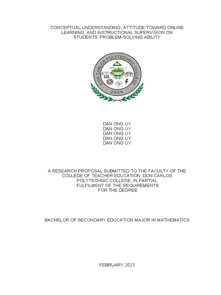 Sample-Research-Proposal-Defense-Template (2) - 083551 | PDF ...