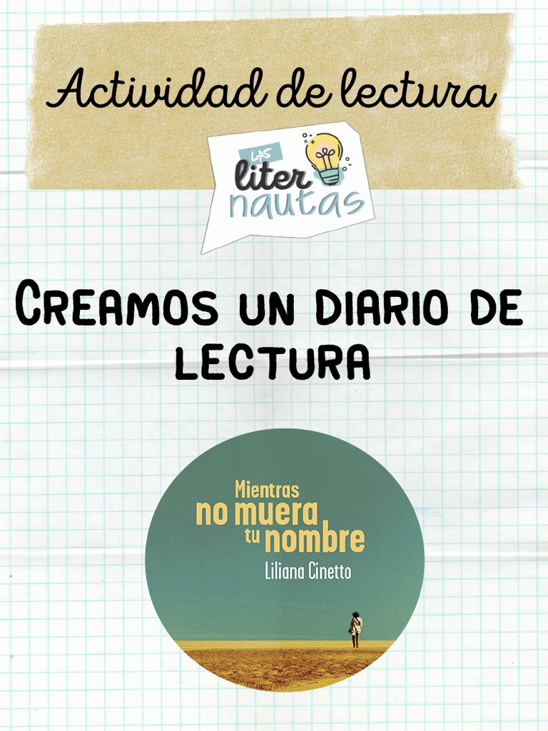 Actividad de Lectura DIARIO PDF | Descargar gratis PDF | Álbum de recortes