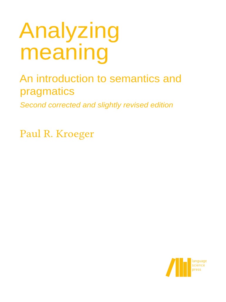 Analyzing Meaning CH 3 Truth Reference Pressup | PDF | Dorothy Gale | Truth