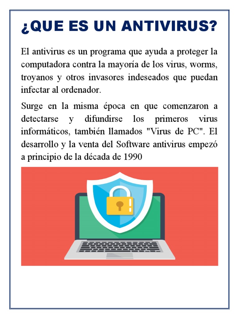 ANTIVIRUS | PDF | Software antivirus | Virus de computadora