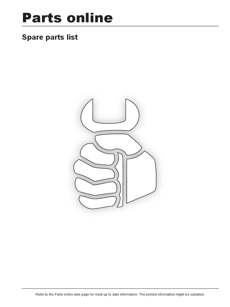 Comprehensive Spare Parts List | PDF | Screw | Valve