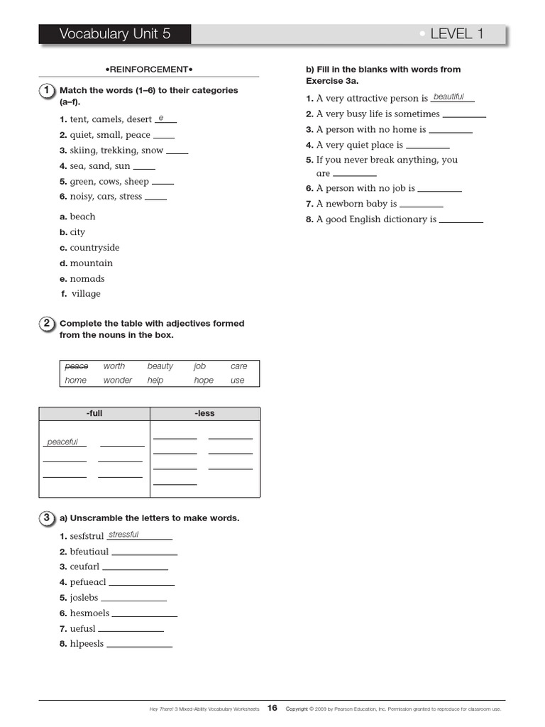 Unit 5 | PDF | Adjective | Linguistic Morphology