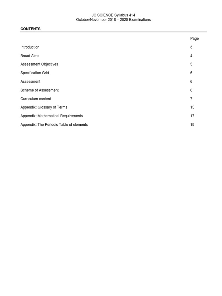 JC Science 2018-2020 PDF | Download Free PDF | Lung | Reproductive System