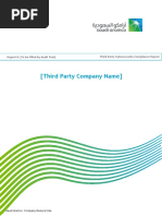 Third Party Classification Template | PDF