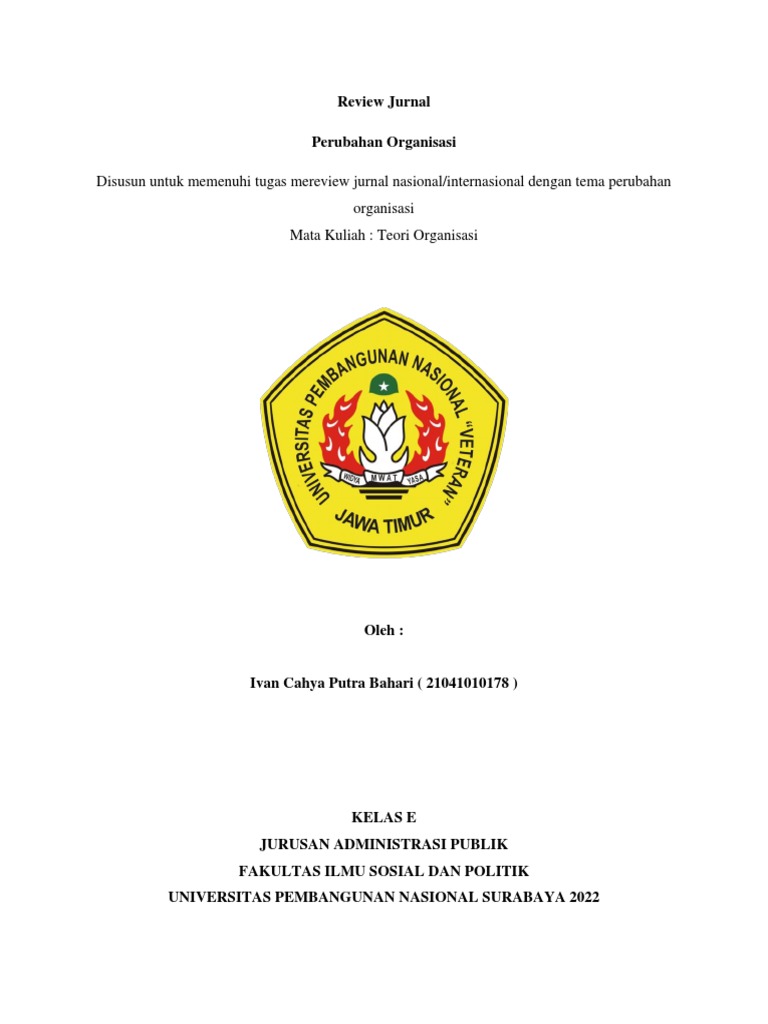 Perubahan dan Pengembangan Organisasi | PDF | Karier & Perkembangan