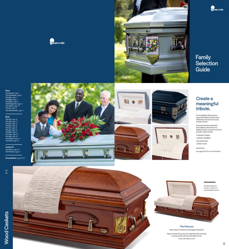Batesville Casket Mini Catalog Without Prices | PDF