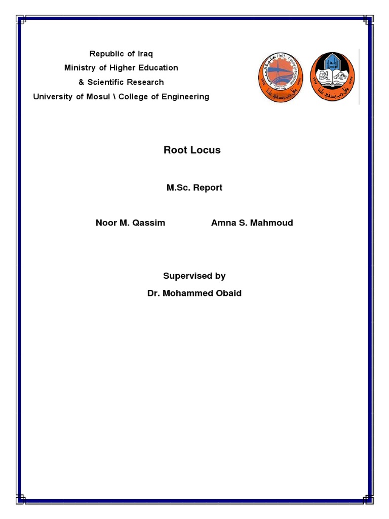Root Locus PDF | Download Free PDF | Mathematics | Applied Mathematics