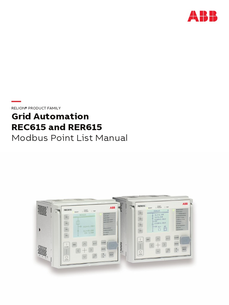 Rec615 Rer615 Modbus | PDF | Electromagnetic Compatibility | Computer Network