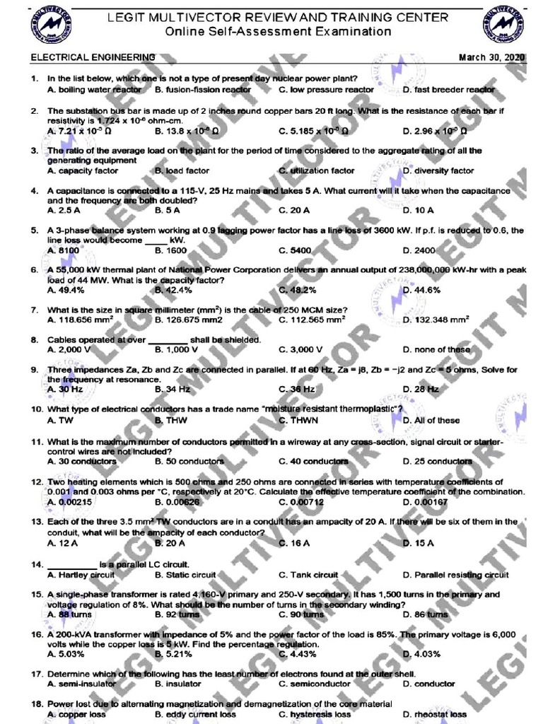 Multivector Self Assessment 3 | PDF