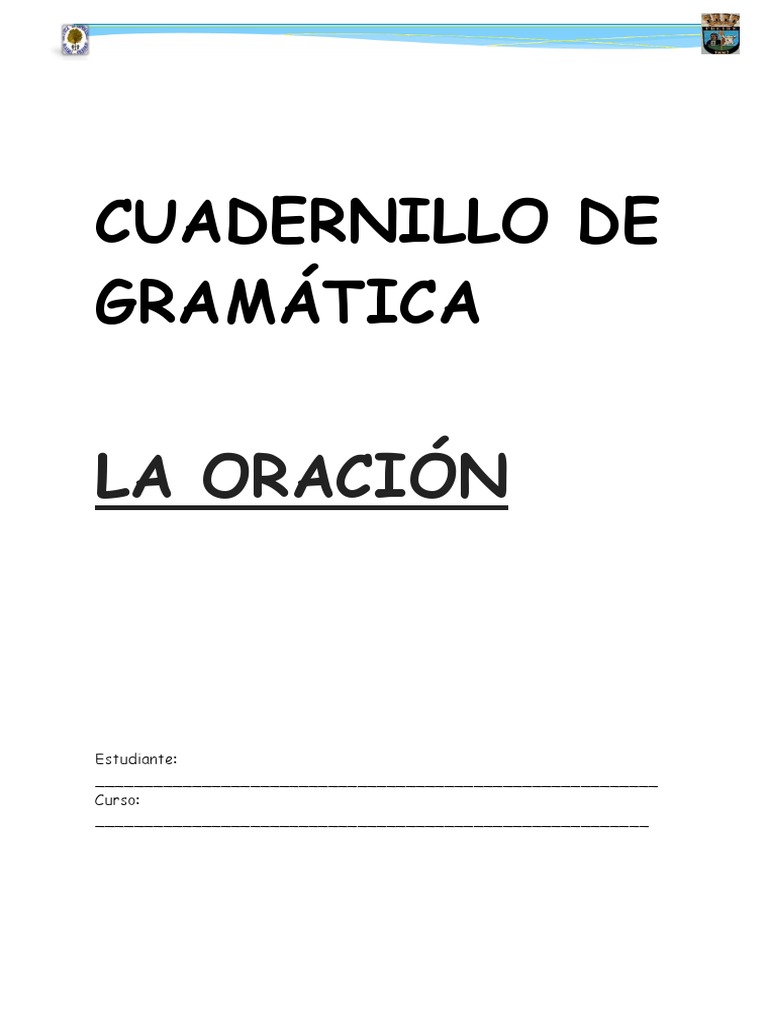 Estructura y Ejercicios de la Oración | PDF | Asunto (gramática ...