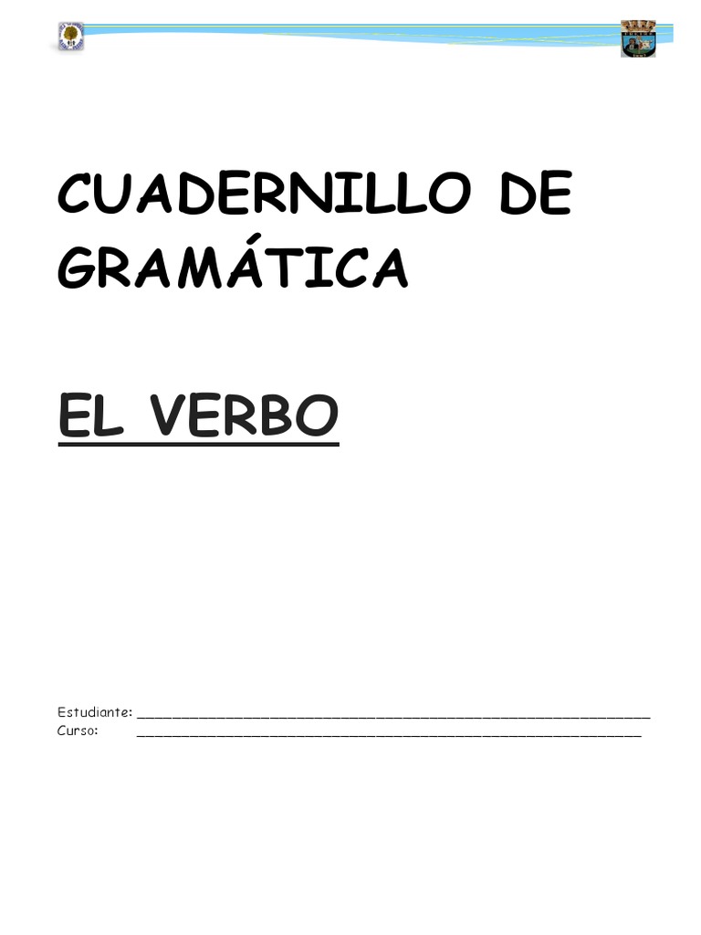 Gramática - El Verbo WORD | PDF | Verbo | Conjugación gramatical