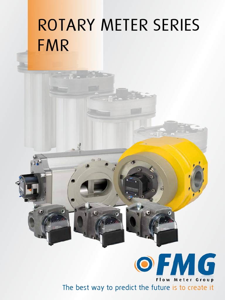 Catalogo de Medidor FMG, Rotary Meter Series FMR PDF | PDF | Flow ...