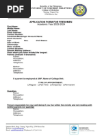 UERM Minimum Qualifications For Admission | PDF | University And ...