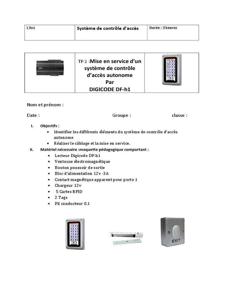 TP2 Controle D Acces | PDF | Informatique | Ingénierie informatique