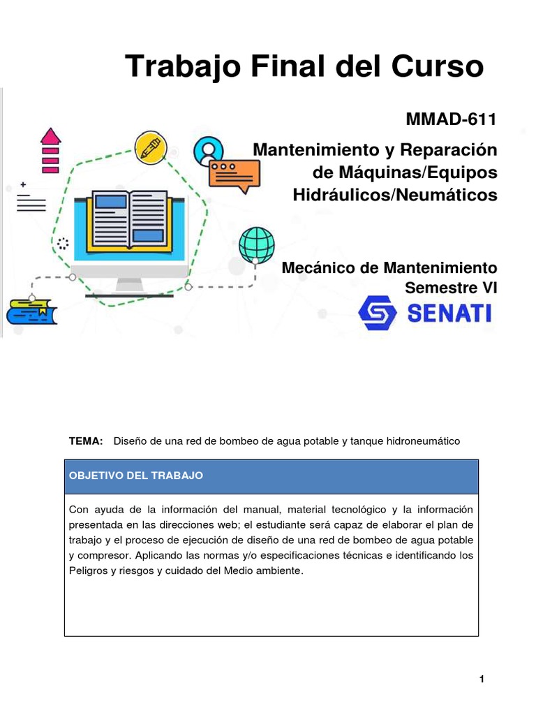 Mmad Mmad-611 Trabajofinal PDF | PDF | Bomba | Agua
